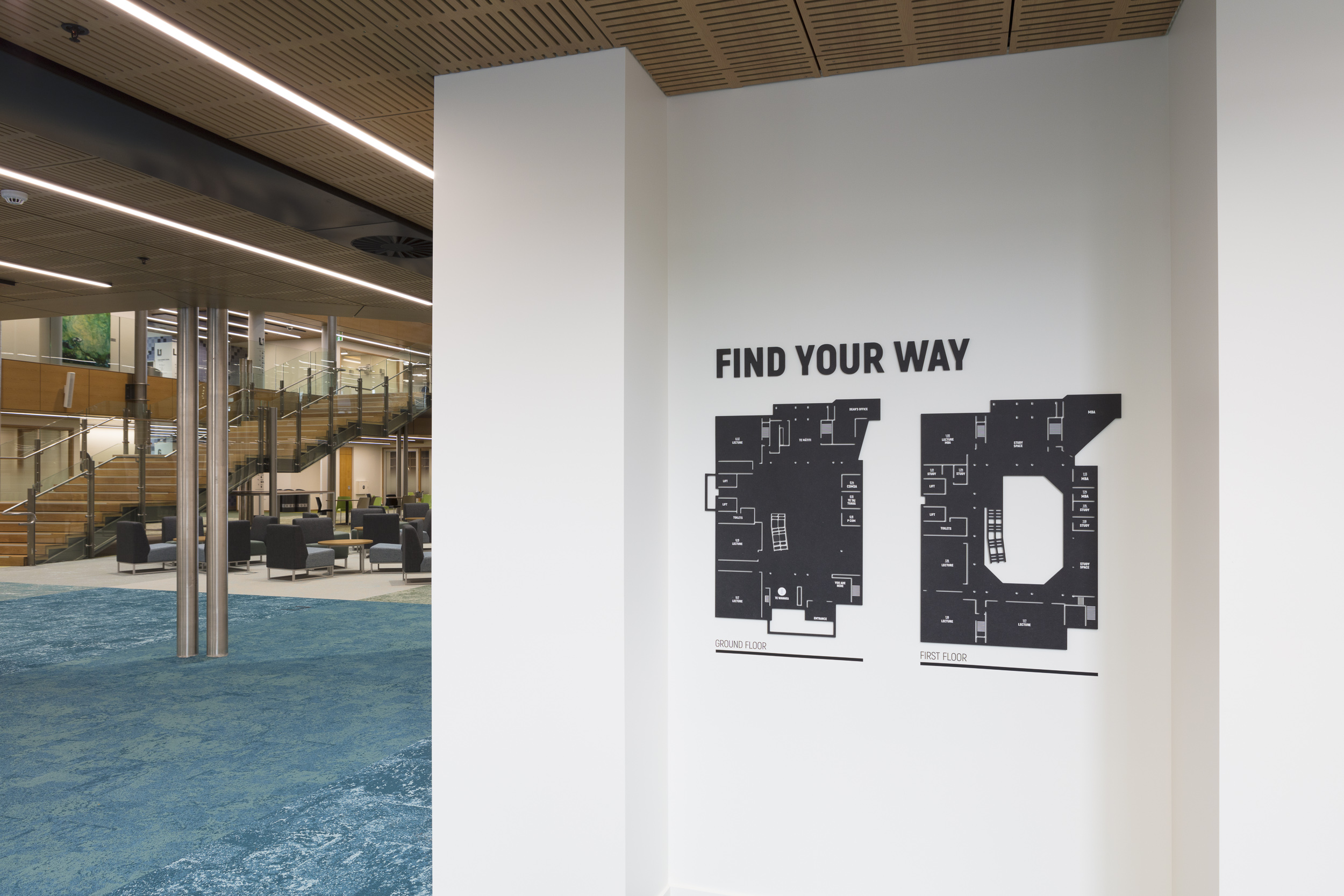 Wayfinding in large spaces | Miller Creative Group